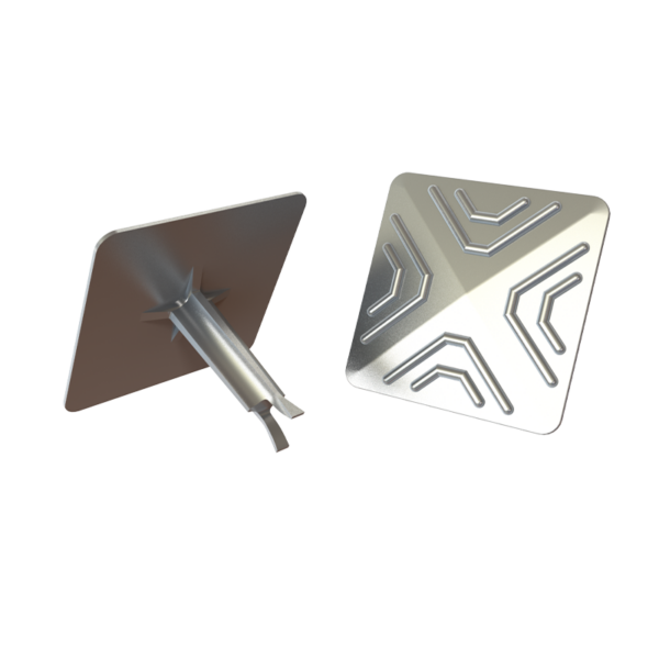 Stainless Steel Plain Surface Road Stud - Studmarc