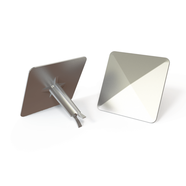 Stainless Steel Plain Surface Road Stud - Studmarc