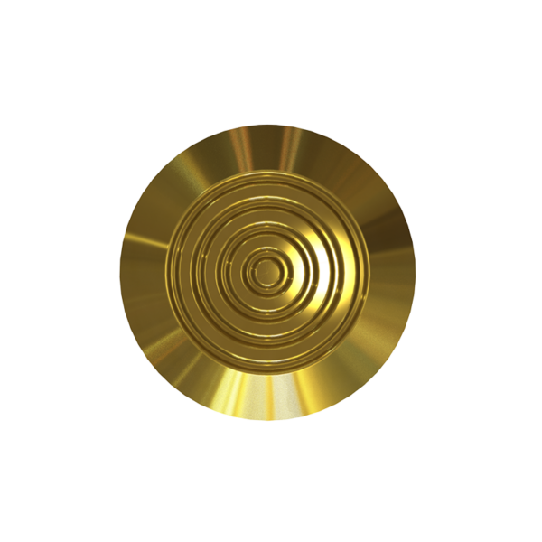 Brass Tactile Stud BK1 25mm - Studmarc