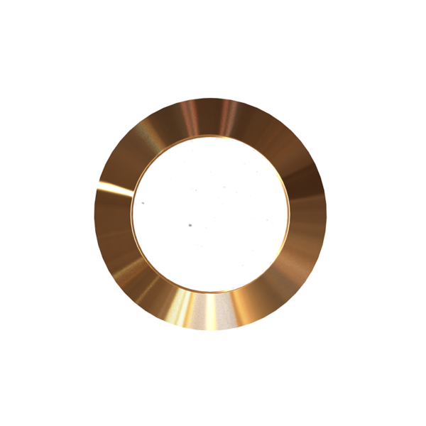 Bronze Tactile Stud with PVC Insert 25mm - Studmarc